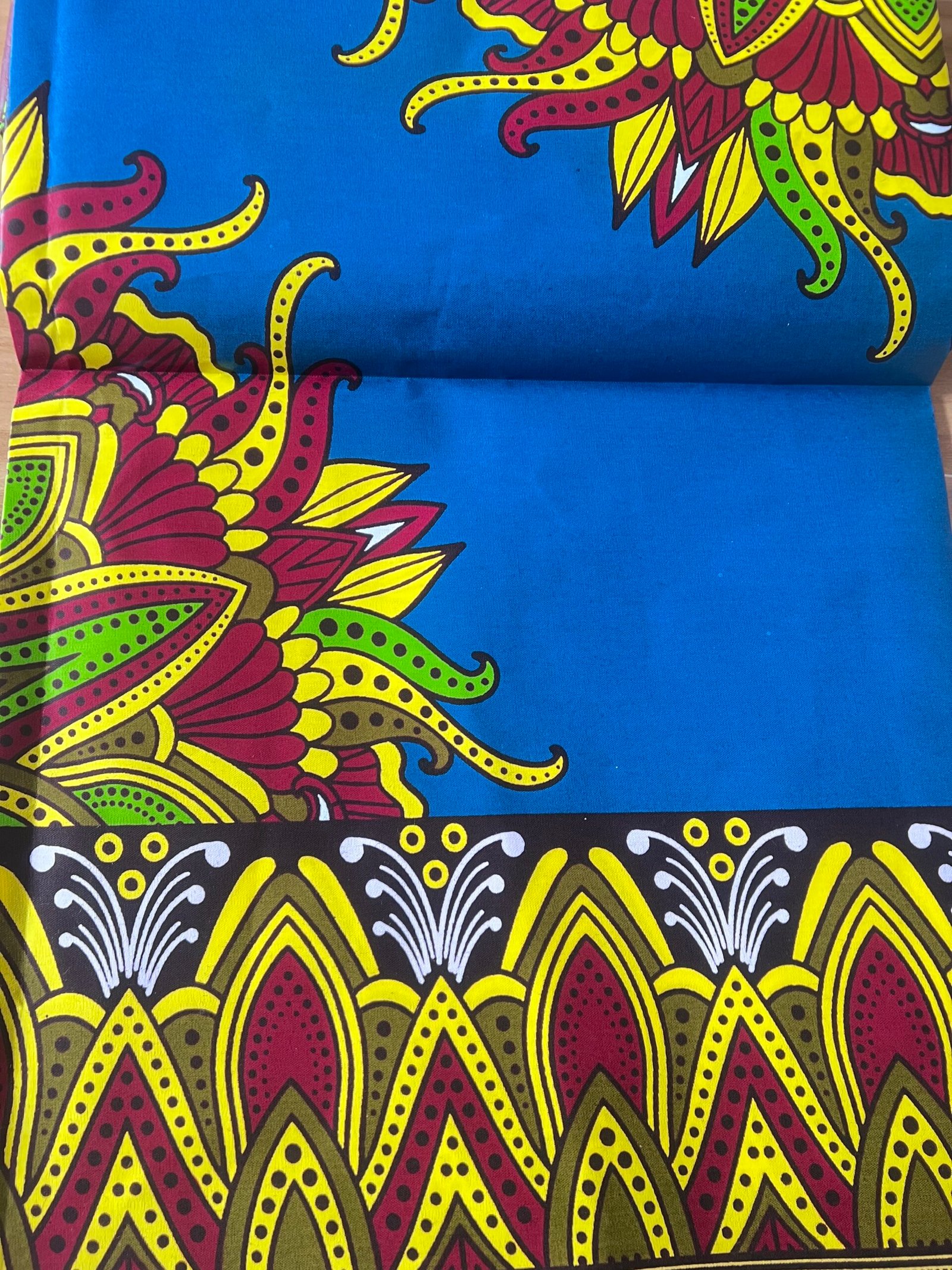 100% cotton Wax Java pattern